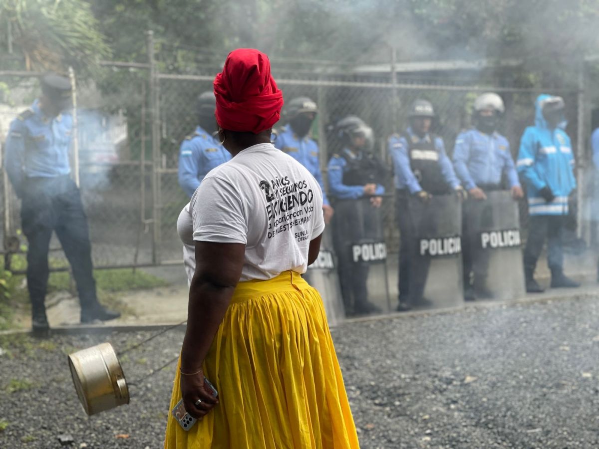 "Este es un país racista, el pueblo garífuna no es invasor": Miriam ...